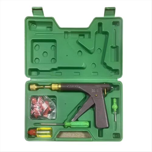 Auto Bike Repair Tire Plug Kit Portable Puncture Motorcycle Vacuum Tool Car Block Air Leaking on ...