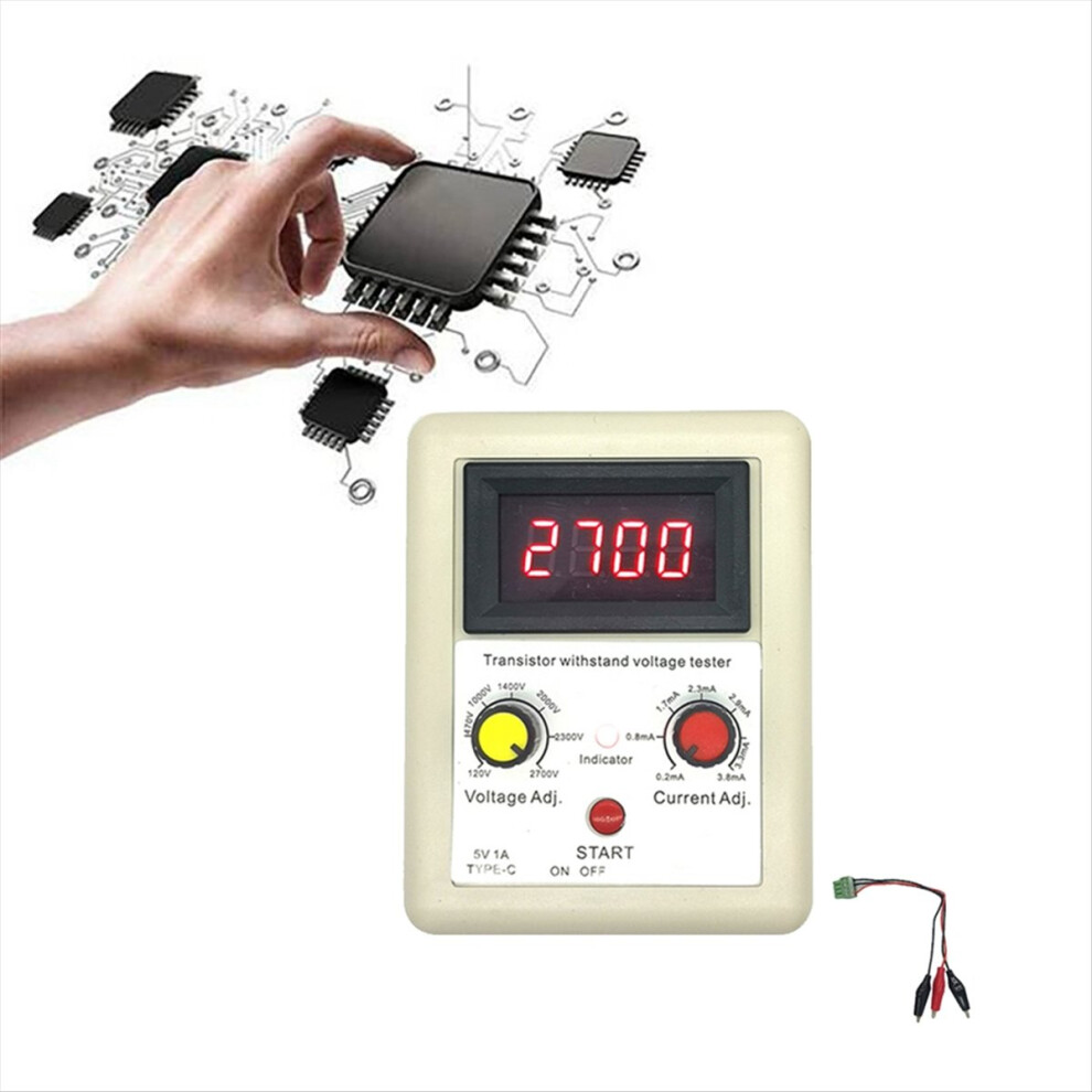 Testeur de tension pour transistors IGBT, transistors MOS, triodes ...