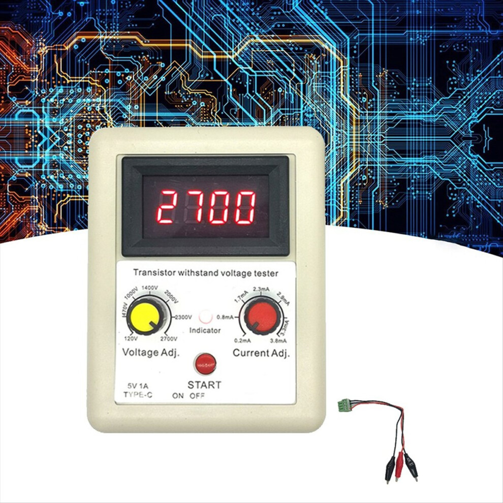 Testeur de tension pour transistors IGBT, transistors MOS, triodes ...