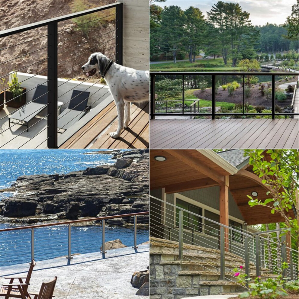 Terminal de cabo de 1/8 de polegada com ancoragem angular, ferragens ...