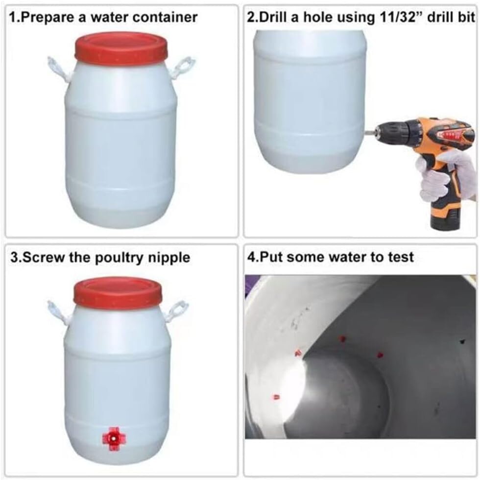 Solution d'hydratation pour volailles, abreuvoirs automatiques à eau ...