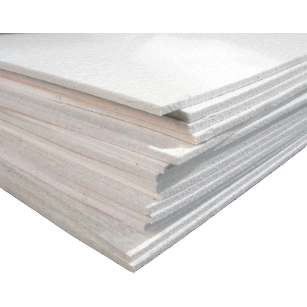 8x12 Semi Soft FiberFrax Fiber Kiln Paper 1/8"""" Thick Sheet on OnBuy