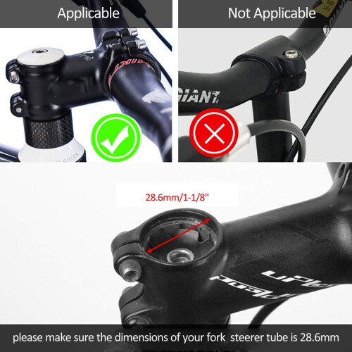 PLATT Bike Fork Stem Extender Aluminum Alloy MTB Bicycle Stem Raiser ...