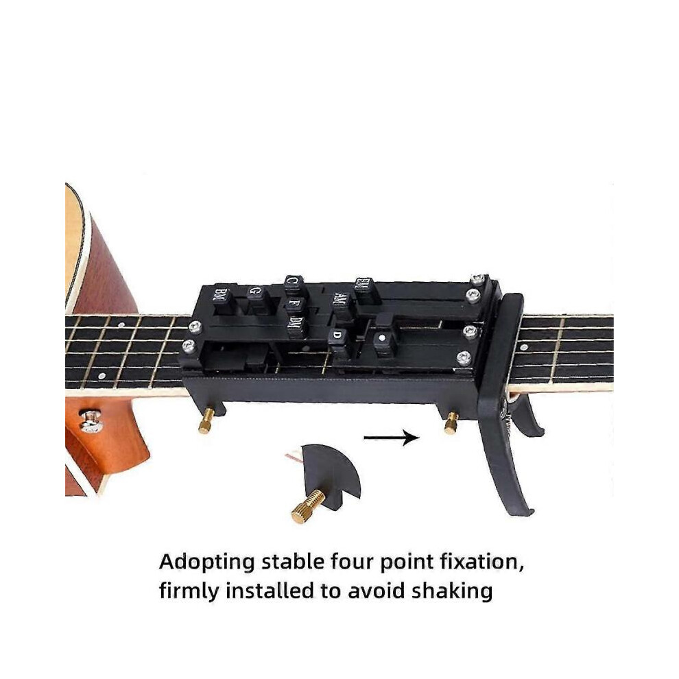 Guitar Learn Aid Tool with 16 Chords,Guitar Chord Trainer Folk Guitar ...