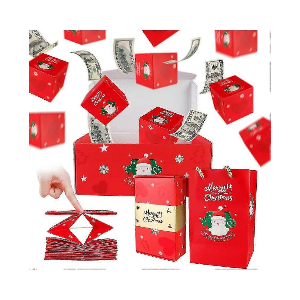 Surprise Gift Box Explosion, Christmas Folding Bouncing Surprise Gift ...