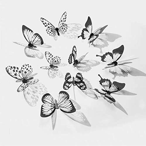 Autocollants papillons, utilisation dans de multiples environnements ...