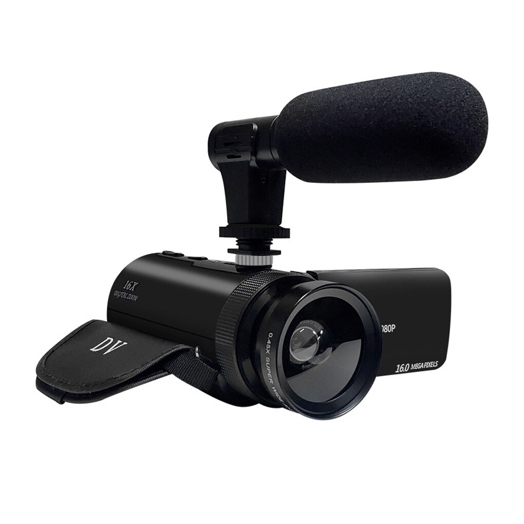 (Black) Easy-to Camcorder With Wide Angle Lens Capture More In Every ...