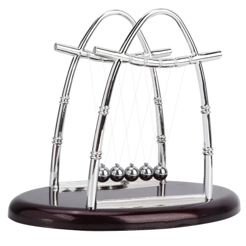 Science Desk Toys For Adults And Kids, Swinging Kinetic Balls Newton's ...
