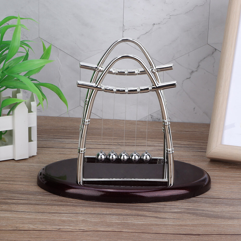 Science Desk Toys For Adults And Kids, Swinging Kinetic Balls Newton's ...