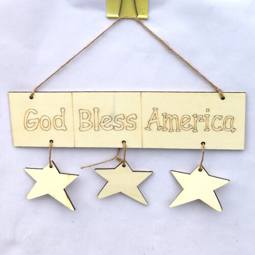 Estrellas 3D DIY para la decoración del Día de la Independencia ...