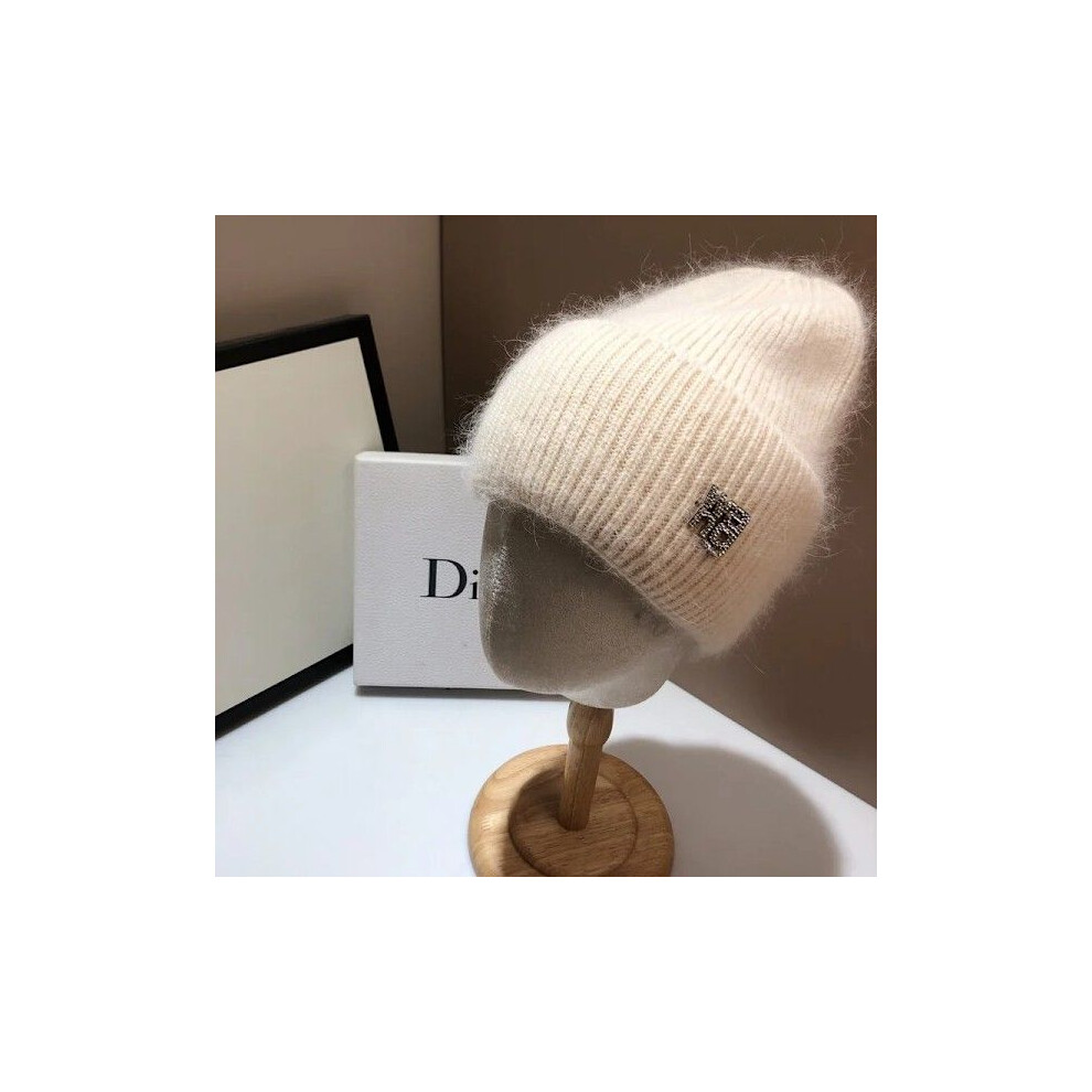 (Nouveau rose) 21 bonnets colorés, bonnet d'hiver pour femme, orné de ...