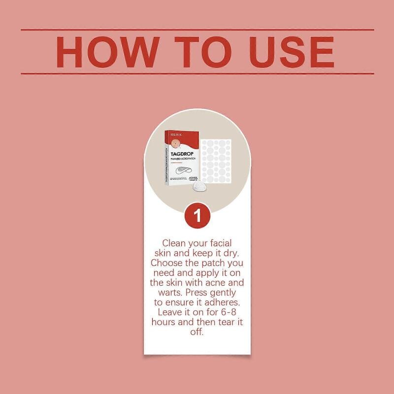 EELHOE Skin Care Patch, Portable Round Patch That Gently Nourishes ...