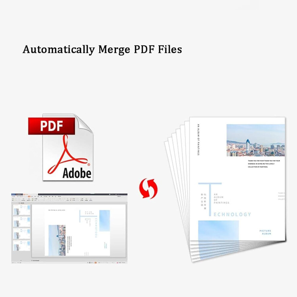 Document Scanner 12MP Auto Focus for Fast A4 Scanning, Office, School ...