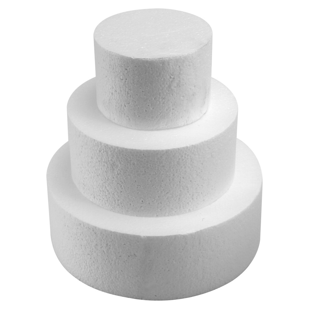 Round Cake Dummy 4 inch / 6 inch/ 8 (Cake Set inch) on OnBuy