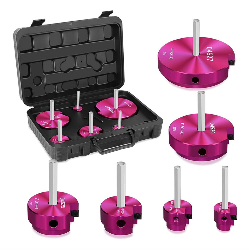 6PCS PVC Pipe Reamer,PVC Cleaning Reamer for Repair Plan on OnBuy