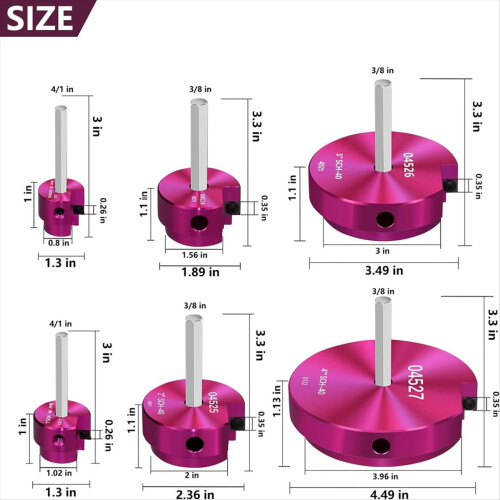 6PCS PVC Pipe Reamer,PVC Cleaning Reamer for Repair Plan on OnBuy