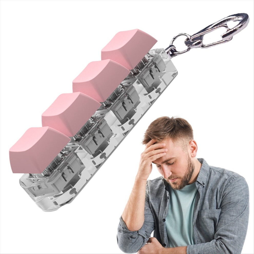 Jouets pour clavier, touches anti-stress à monter soi-même, porte-clés ...