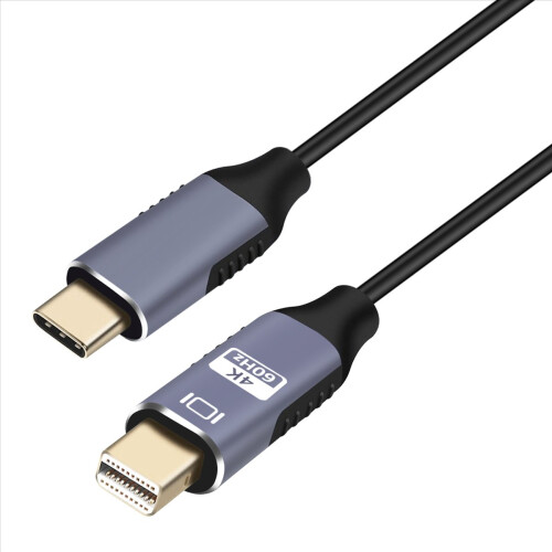 USB C to Mini Displayport Cable USB Type C for 3 to Mini DP Cord 4K ...