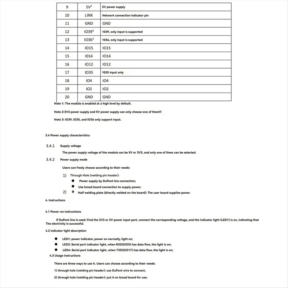 Module sans fil ESP32 WT32-ETH01 : passerelle combinée Bluetooth + WiFi ...