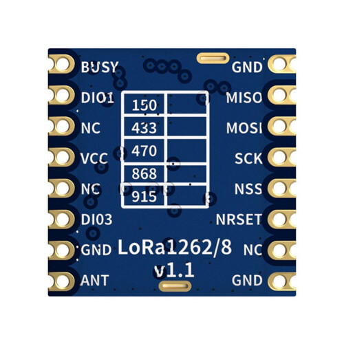 Módulo Transceptor Sem Fio LoRa SX1262 de 915 MHz, Módulo IoT LoRa1262 ...