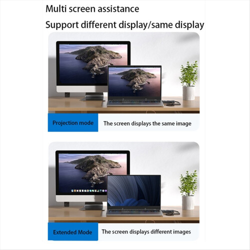 5G Wireless HD Transmitter Receiver Screen Mirroring for PC, TV ...