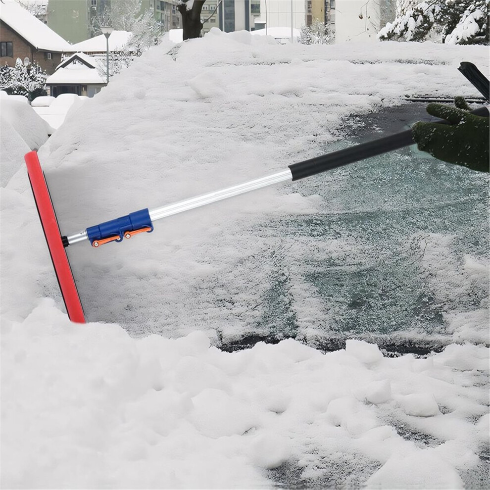 Foam Snow Brush & Roof Snow Rake Light Foam Head Snow Broom for Roofs ...
