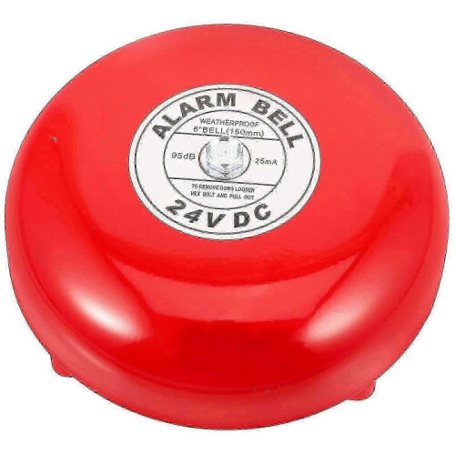 Fire Bell 24V Electric Fire Alarm Internal Strike Electric Alarm Bell ...