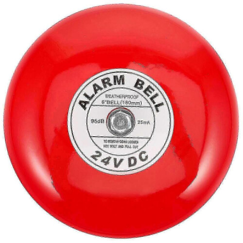 Fire Bell 24V Electric Fire Alarm Internal Strike Electric Alarm Bell ...