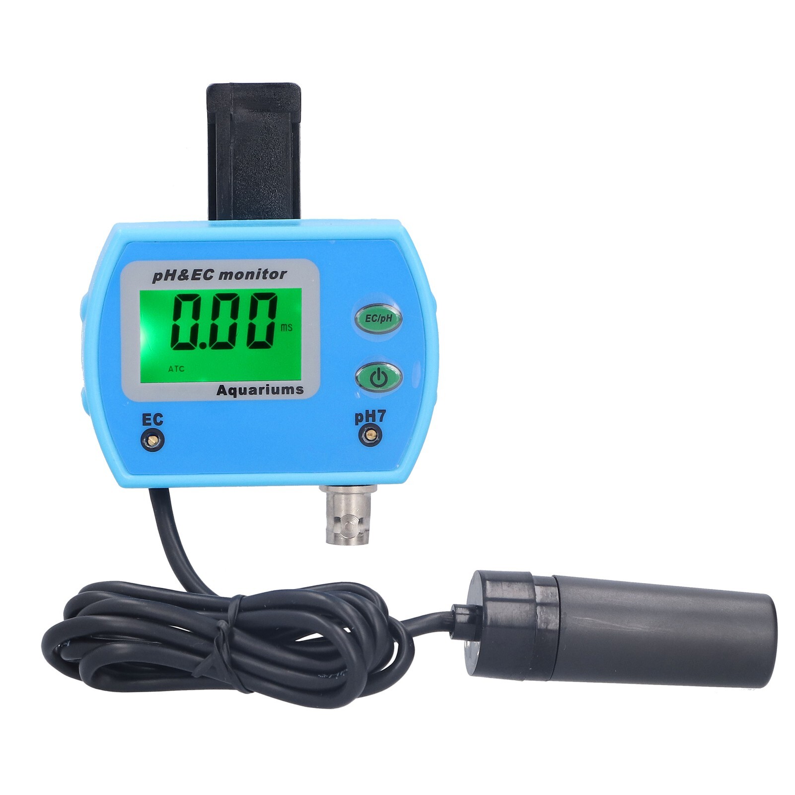 pH-Meter mit Temperatursensor, Wasserqualitätsanalysegerät mit ...