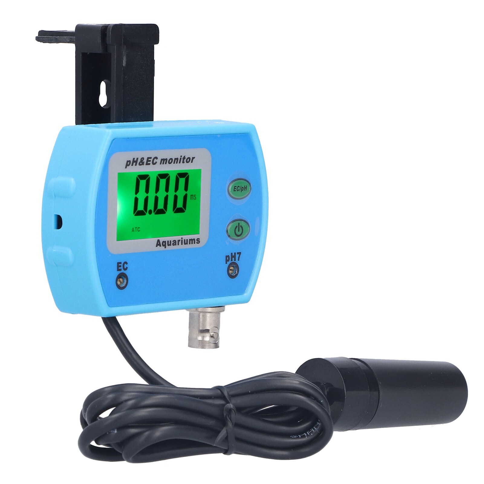 pH-Meter mit Temperatursensor, Wasserqualitätsanalysegerät mit ...