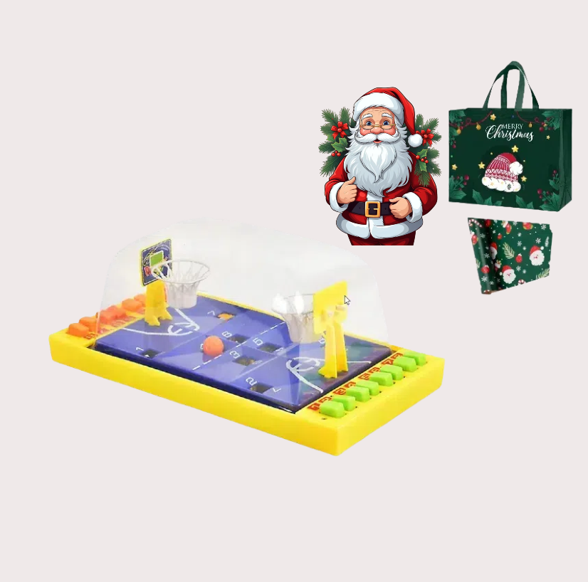 Cadou de Crăciun 2025 Mini joc de masă de baschet Tablă de șah Mașină ...