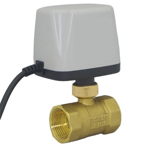 Brass Normally Closed Quick-Open Motorized Ball Valve 2-Wire Electric ...