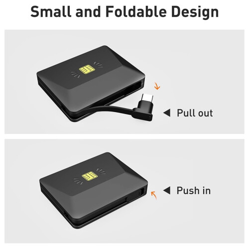 Type-C ID Smart Card Reader for EMV IC DNIE Chip on OnBuy