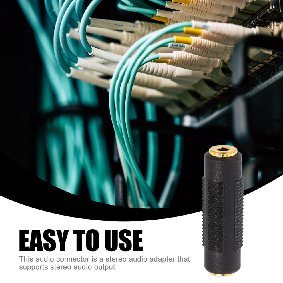 Audio Coupler 3,5 Mm Jack Stéréo Pour Enceintes Et Casques on OnBuy