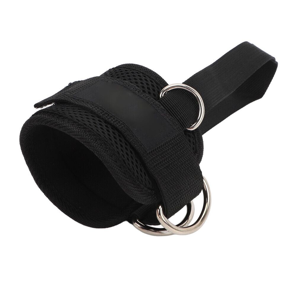 Sangle de cheville noire polyvalente avec câble, ajustable et sécurisée ...