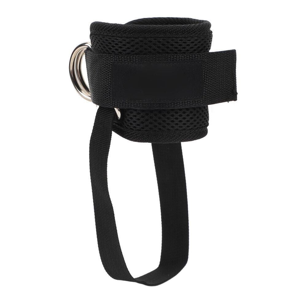 Sangle de cheville noire polyvalente avec câble, ajustable et sécurisée ...