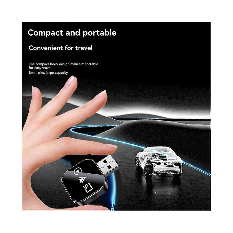 3In1 Wireless Carplay Smart Mirror Link Carplay Android Auto USB Dongle ...