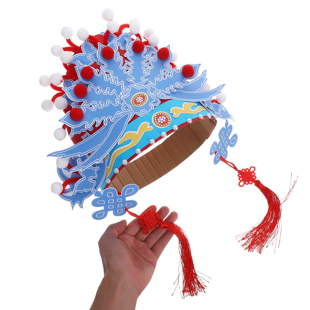 Chapeau D'Opéra Chinois , Coiffe Traditionnelle Pékin on OnBuy