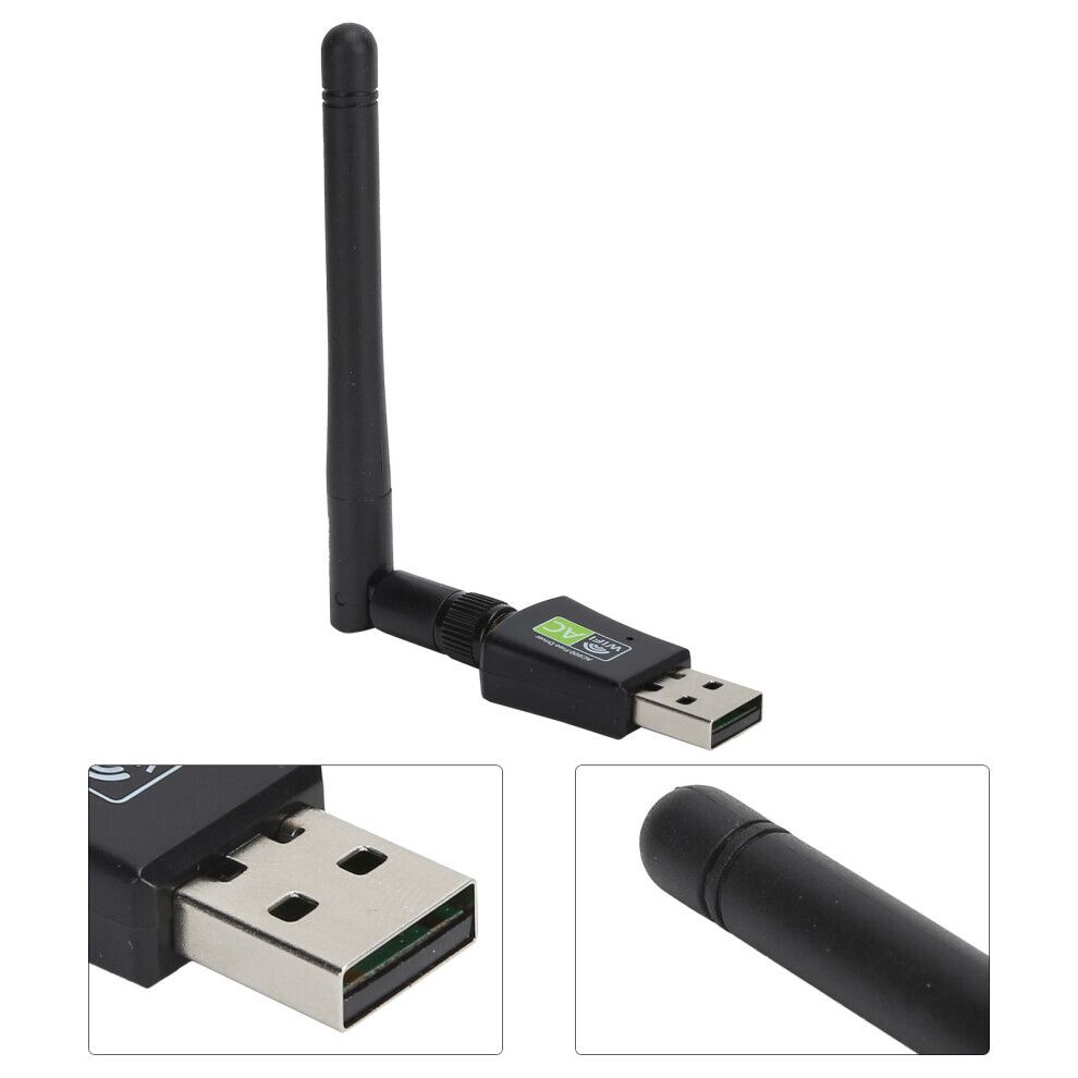 Adaptateur Wi-Fi USB double fréquence 600 Mbps, Plug & Play pour ...