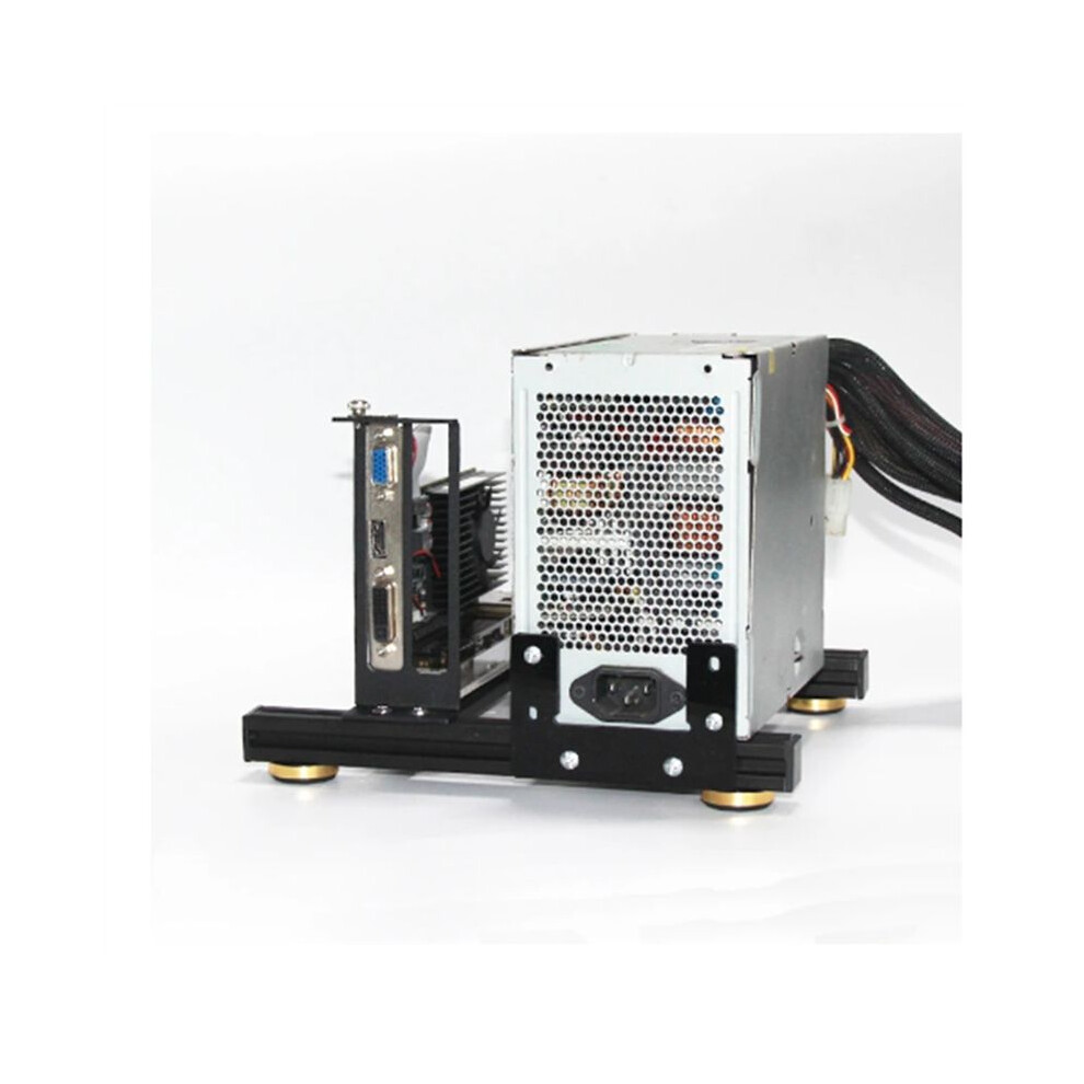 Upgrade GPU+PSU Holder DIY External Graphics Card Rack with Power Supp ...