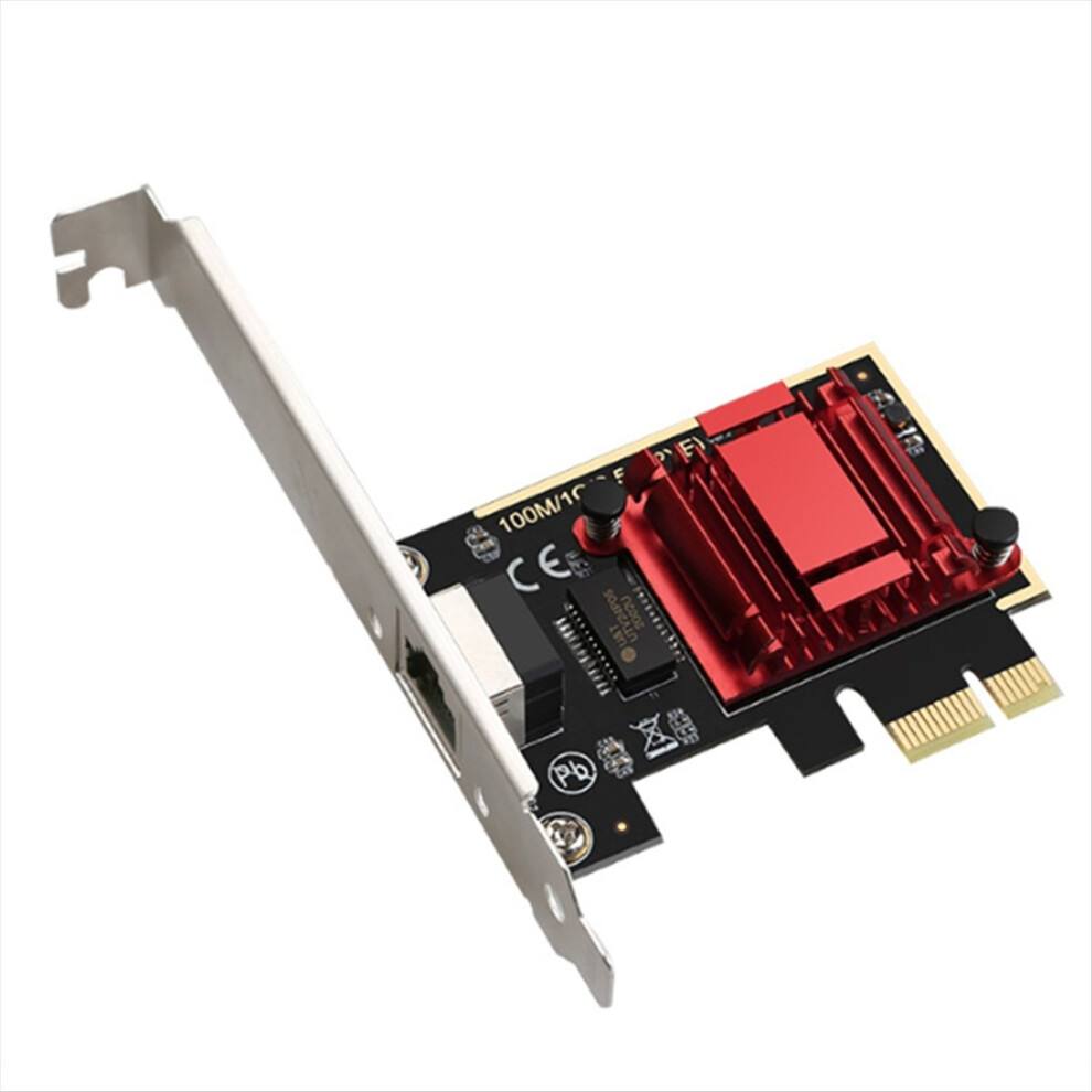 Scheda di rete Gigabit PCI-E da 2,5 G a RJ45 Chip RTL8125B 10/100/1000 ...