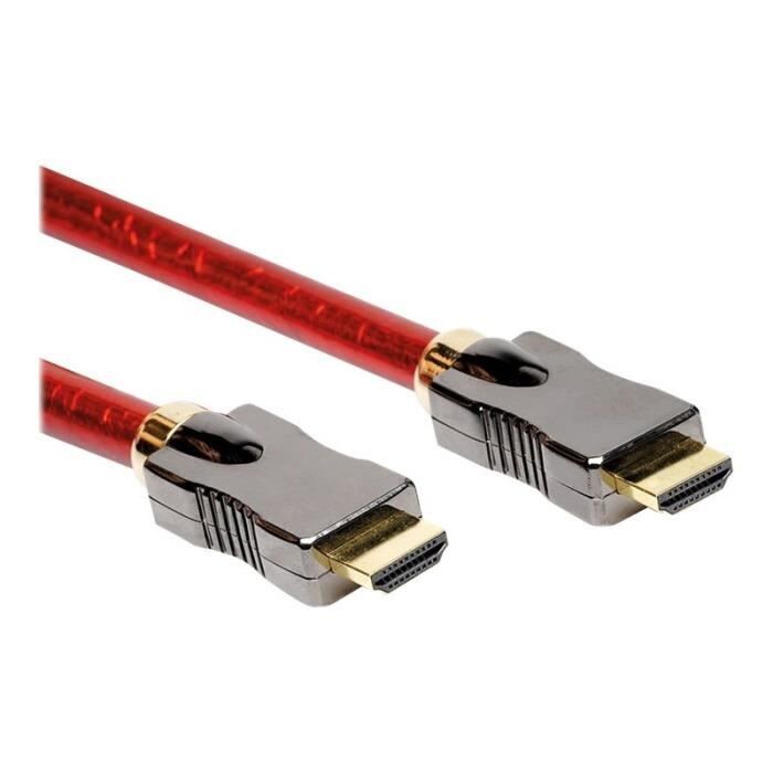 Câble HDMI - SECOMP - 1 m - Double blindage - Ultra HD 8K - Ethernet ...