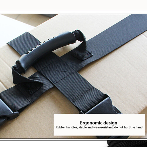 (grey192cm) Heavy Object Straps For Safe Heavy Box Lifting Nylon Stable ...