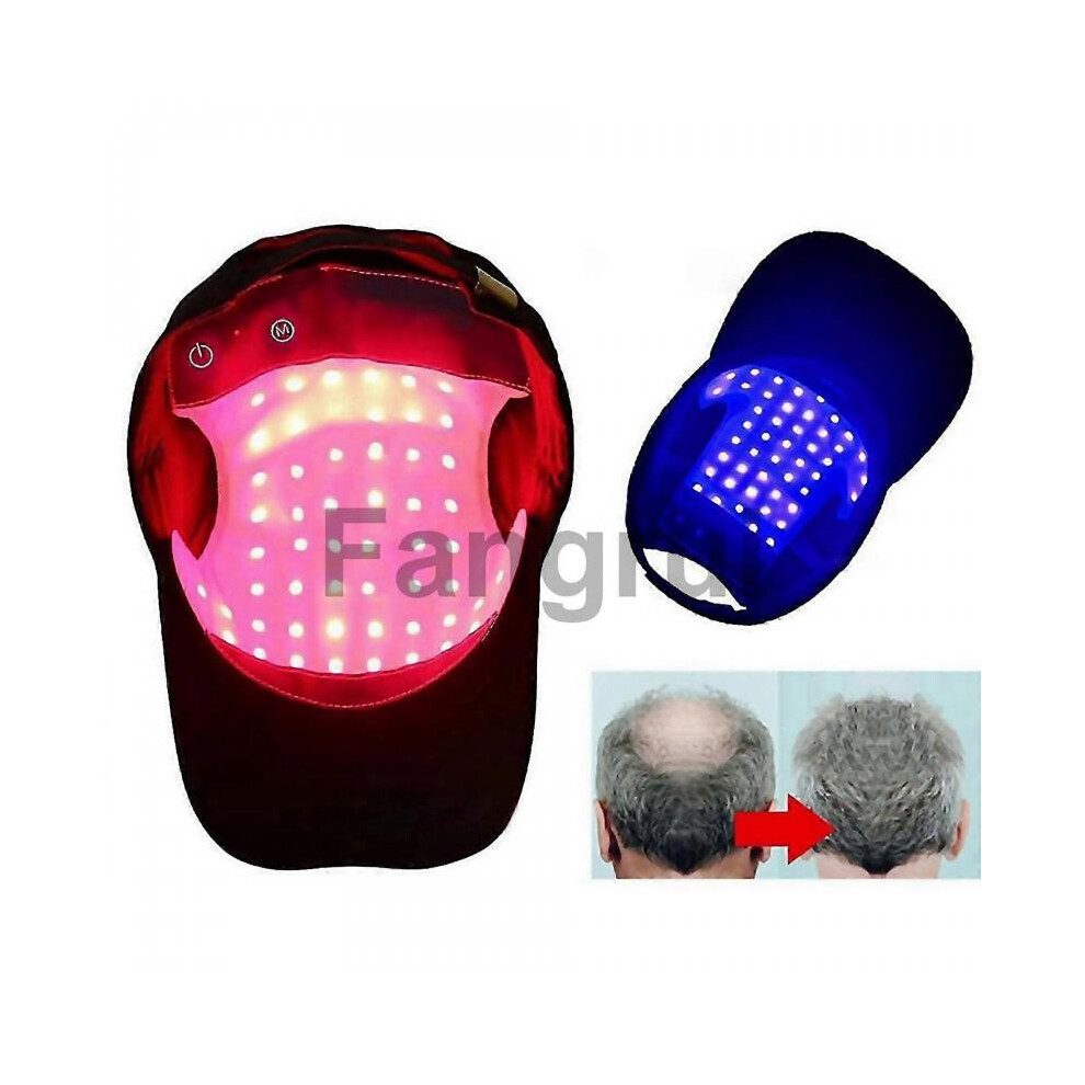 2025 Infrared Red Light Therapy Helmet Cap Hair Regrowth Treatment for ...