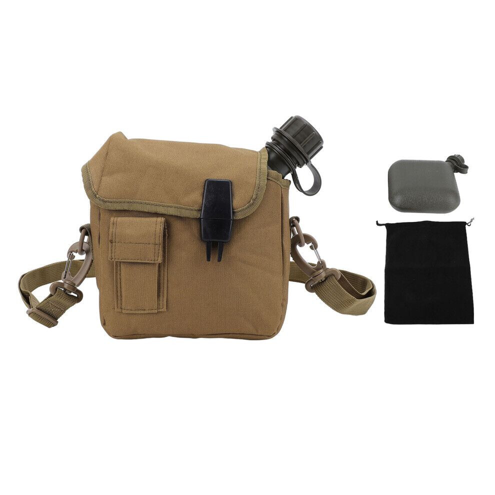 Bouteille d'eau kaki étanche de 1,5 L avec sac banane pour une ...