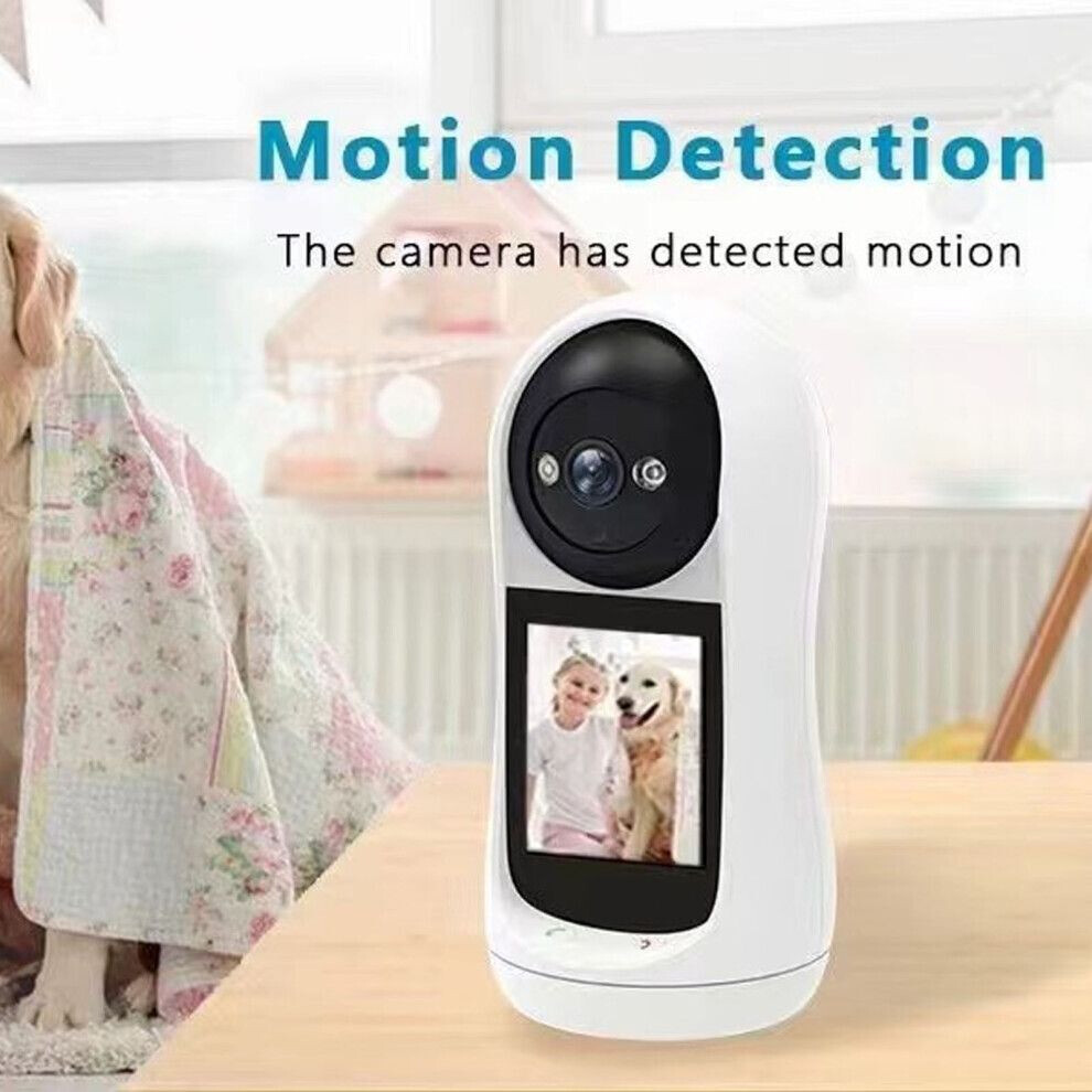 Caméra de sécurité intérieure WiFi 3 MP, résolution 2304 x 1296 ...