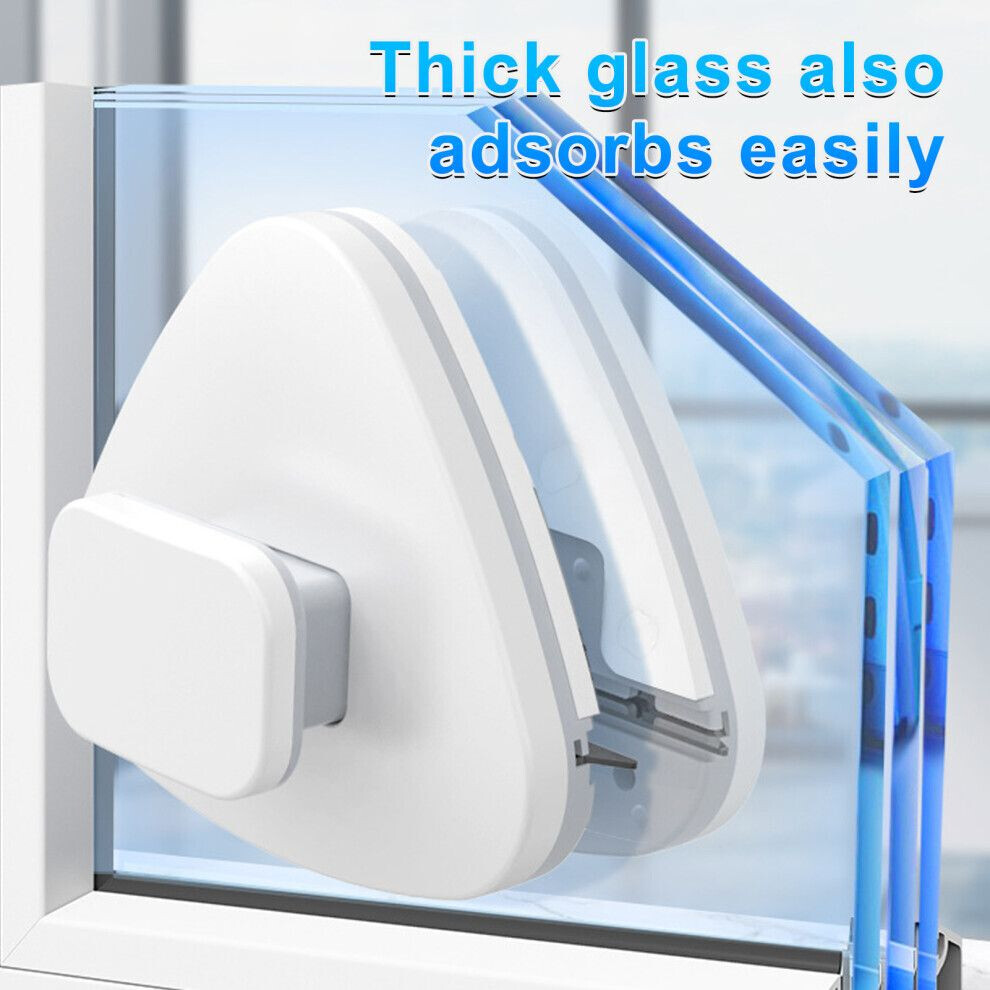 Triangle magnétique double face pour nettoyer les vitres, 8-15 cm on OnBuy