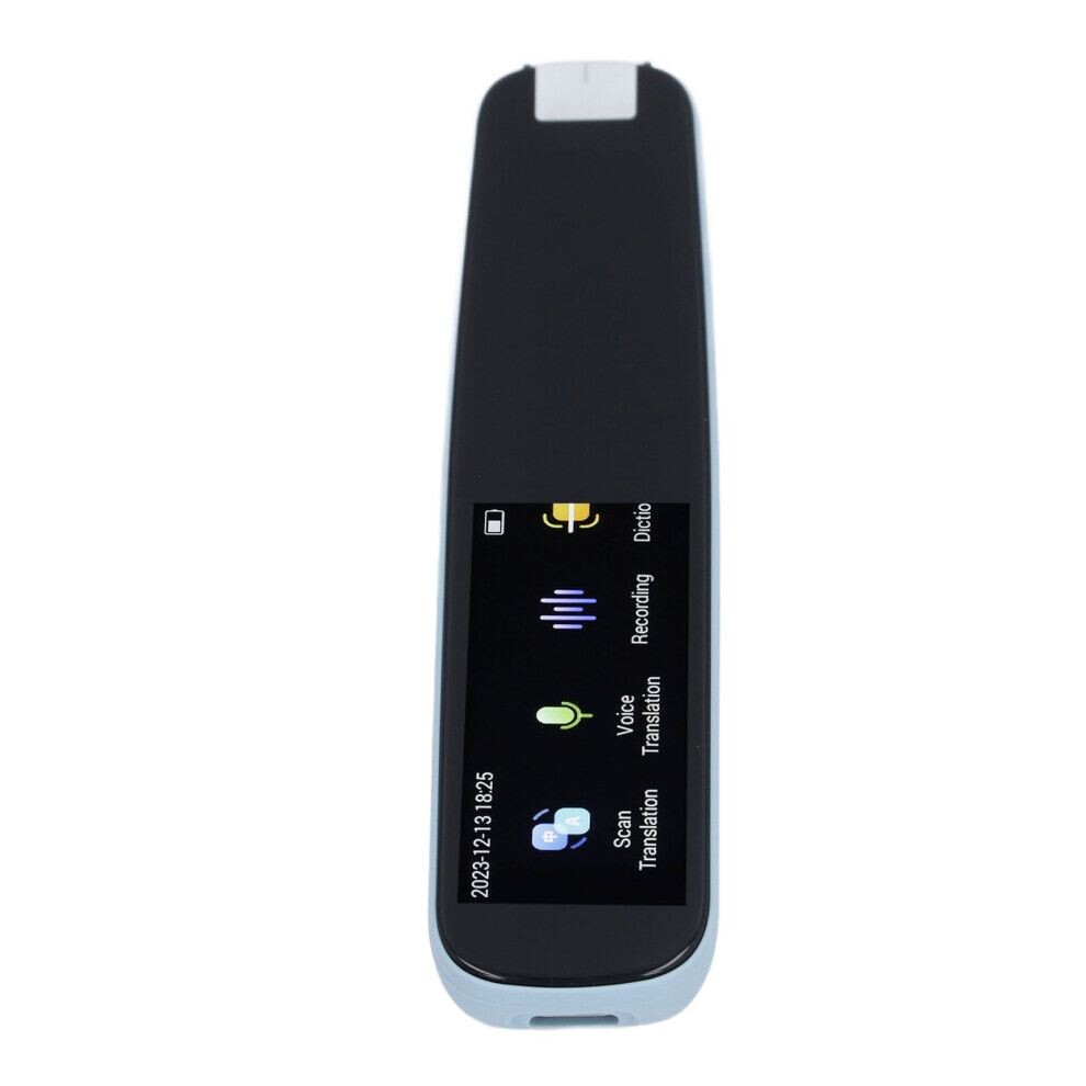 Stylo lecteur de codes-barres ABS, édition internationale, bleu ...