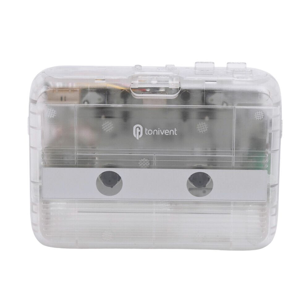 TONIVENT Lettore di cassette portatile BT Stereo Auto Reverse Mini ...