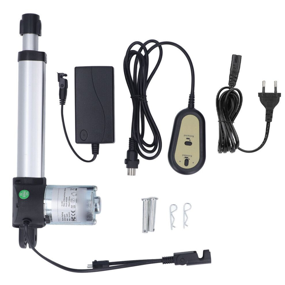 Actionneur linéaire électrique 4000 N, course de 150 mm, 24 V CC, IPX4 ...